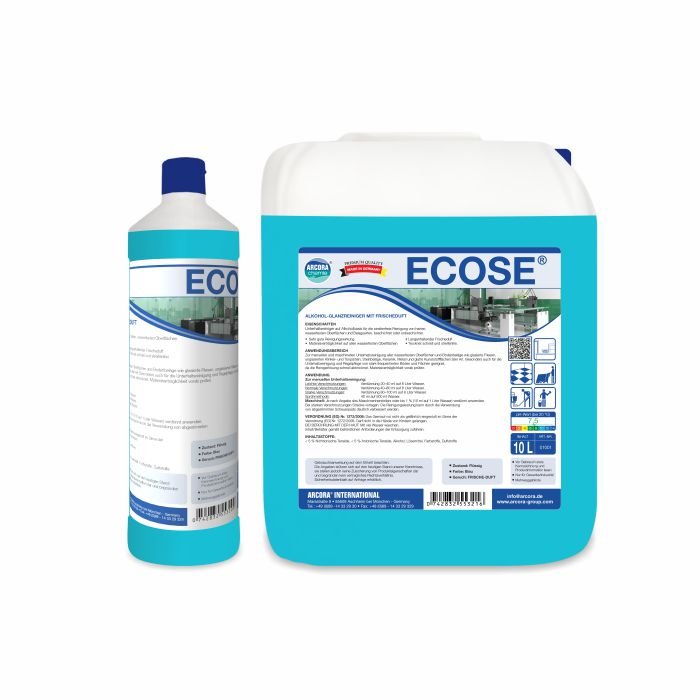 Arcora ECOSE ALKOHOL-GLANZREINIGER MIT FRISCHEDUFT – Altruan